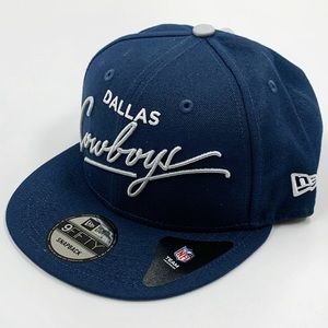New Era | Accessories | New Era Dallas Cowboys Snapback Hat Nfl Script ...